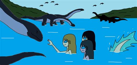Mermaids And Dinosaurs 2 By Syfyman2xxx On Deviantart