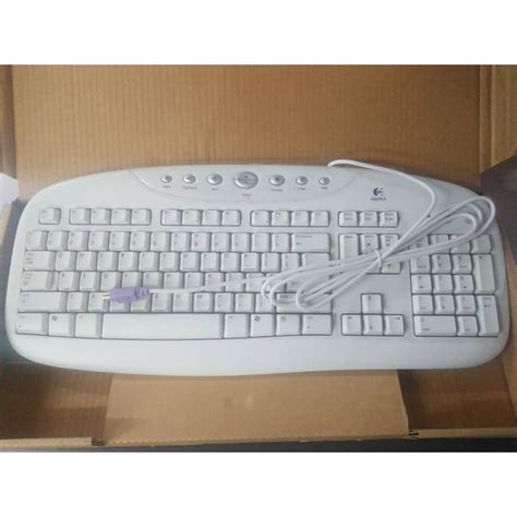 Logitech Internet Pro Keyboard Ps2 Shopee Malaysia