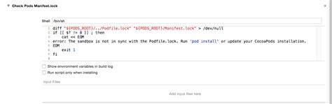Objective C Ios Cocoa Pods Code Compile Issue Stack Overflow