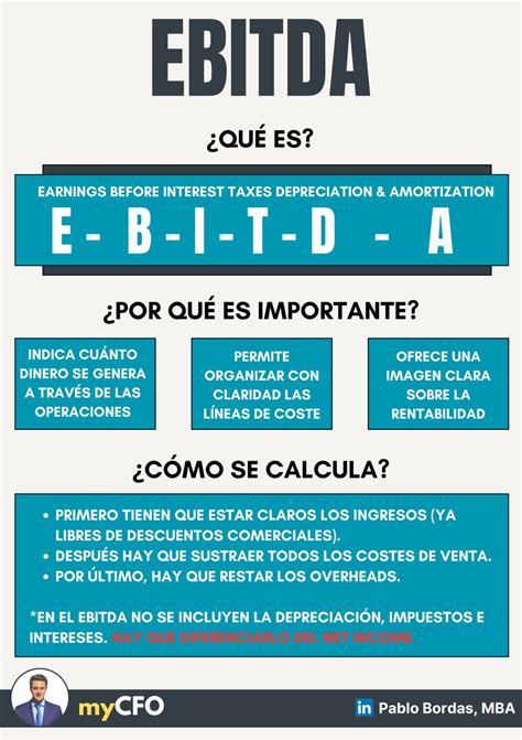 Ebitda Kpi Dataanalysis Pablo Bordas Mba 57 Comentarios