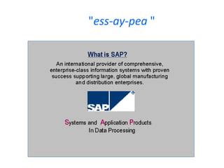 Erp Sap R3 Overview Introduction PPT