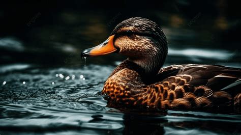 물을 발로 물고 헤엄치는 오리 수영 오리 고화질 사진 사진 물 배경 일러스트 및 사진 무료 다운로드 Pngtree