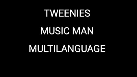 Tweenies Music Man Multilanguage Youtube