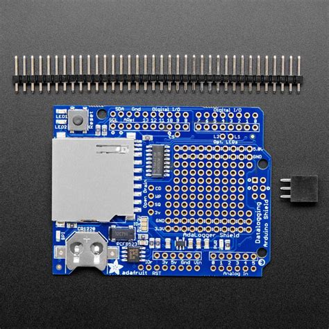 Adafruit Assembled Data Logging Shield For Arduino The Pi Hut