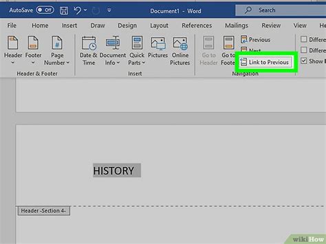 How To Remove A Header From The Second Page 9 Steps