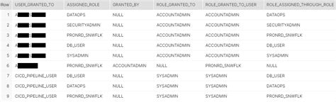 Snowflake Role Hierarchy Datameer