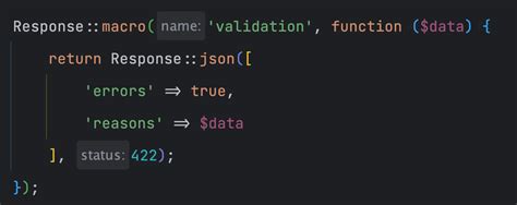 Feature Request A Way For Phpstorm To Understand And Suggest Custom Response Macros Rlaravel