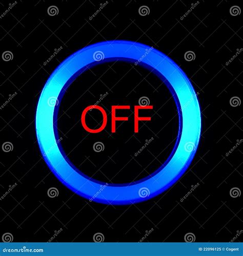 Macro Of Digital Display OFF Royalty Free Stock Photo Image