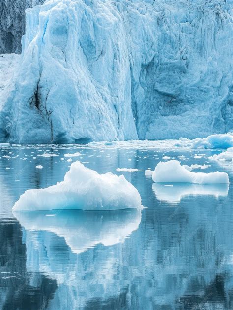 Melting Glaciers And Polar Ice Caps Shrinking Rapidly Premium Ai