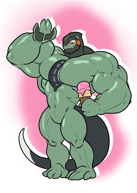 Rule 34 Anthro Blush Cyclizar Furry Grey Body Ice Cream Male Male Only Muscles Muscular