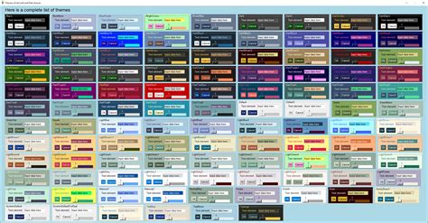 Help Wanted More Look And Feel Color Schemes · Issue 2167 · Pysimpleguipysimplegui · Github