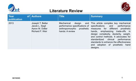 Title Defense Prosthetic Armpptx