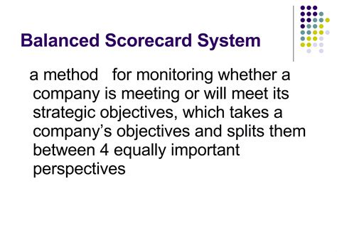 Balanced Scorecard System Strategy Map Ppt Balanced Scorecard System Strategy Map Ppt