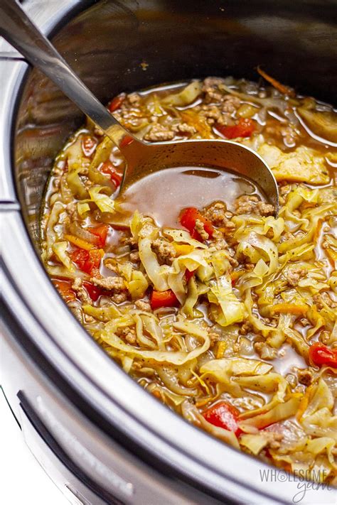 Beef Cabbage Soup With Burgers Storytellingco