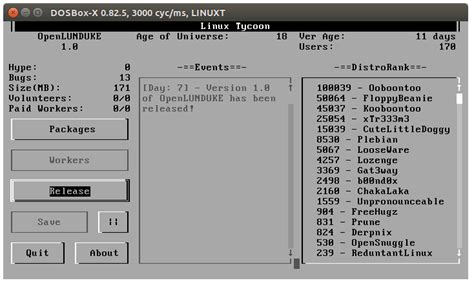 install linux tycoon on linux snap store