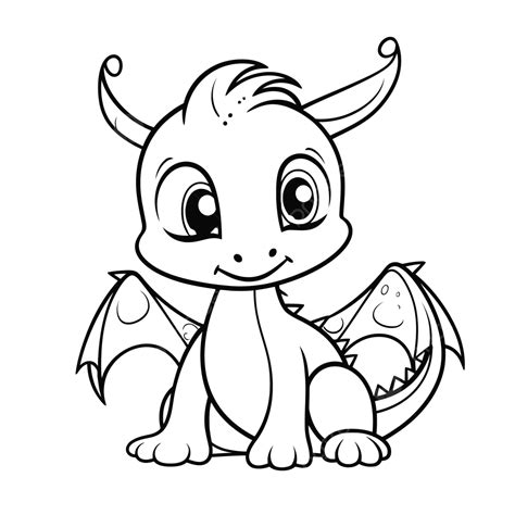 만화 일러스트 아기 용 색칠 페이지 개요 스케치 드로잉 벡터 만화 일러스트 드로잉 일러스트 벡터 일러스트 Png 일러스트 및 벡터 에 대한 무료 다운로드 Pngtree