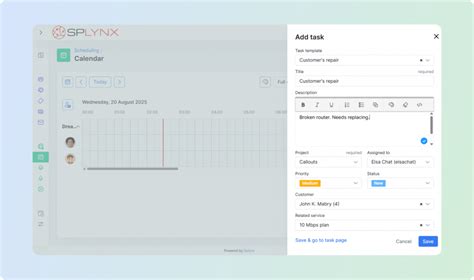 Isp Service Optimization With Splynx Scheduling Tools Guide