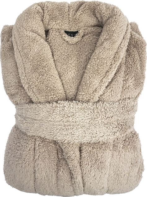 Gaeve Zest Badjas Wellsoft Teddy Taupe