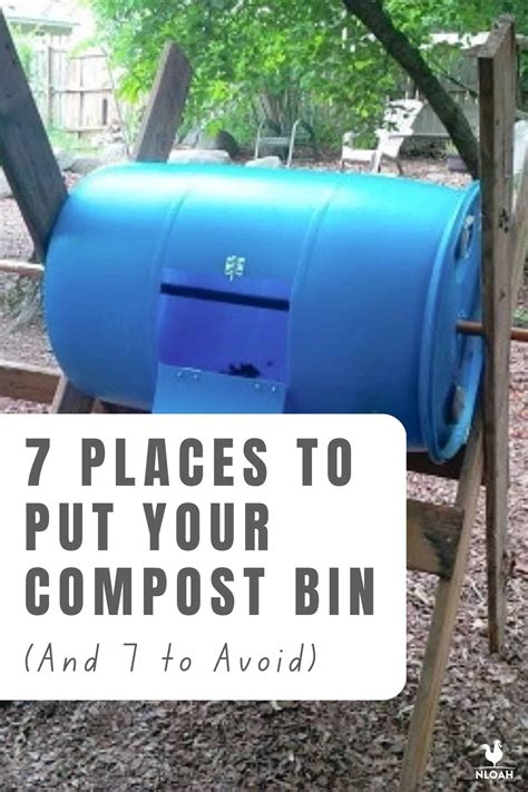 7 Places To Put Your Compost Bin And 7 To Avoid