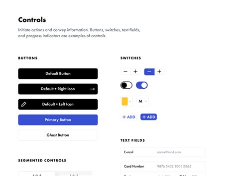Interface Style Guides By Adam Kalin For Intent On Dribbble Design System Ui Design Ux Kits