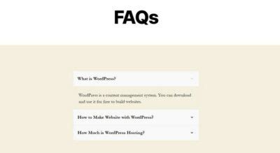 How To Add An Accordion In WordPress Step By Step Guide