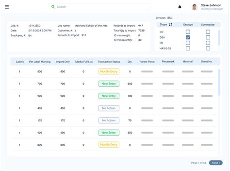 Modernization Of Construction Material Tracking Software For Industrial