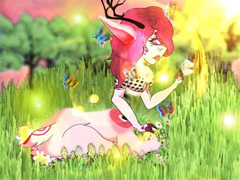 faun in the field by o mochathecat o on deviantart