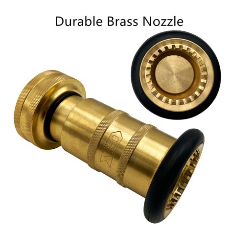Vintage Bass Fire Nozzle Brass Fire Hose Nozzle Fire Handline Nozzles