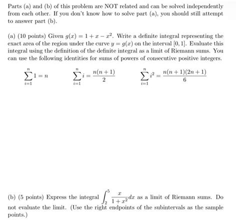 Solved Parts A And B Of This Problem Are Not Related And