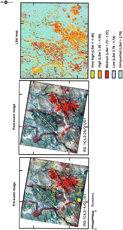 Lsei Map Of Bhuj Airport Area Derived From Irs Liss Iii Data Download Scientific Diagram