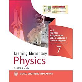 Raajkart Com Goyal Brothers ICSE Learning Elementary Physics For Class 7 2021 Buy Books