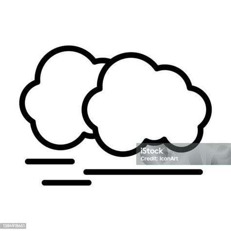 날씨 컬렉션에서 안개 아이콘 흰색 배경에 격리 된 얇은 선형 안개 구름 태양 윤곽 아이콘 라인 벡터 안개 기호 웹 및 모바일 기호 0명에 대한 스톡 벡터 아트 및 기타