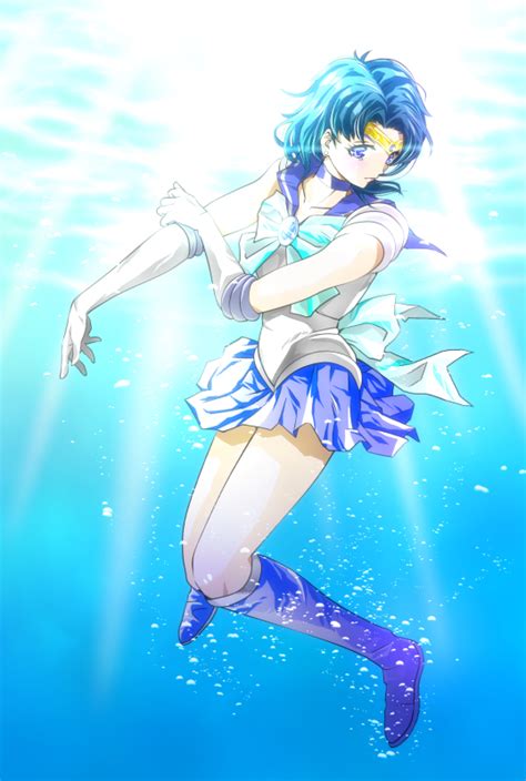 Sailor Mercury Mizuno Ami Mobile Wallpaper By Pixiv Id Zerochan Anime