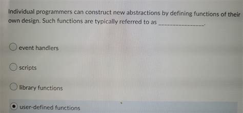 Solved A While Loop Is A Control Statement That Specifies