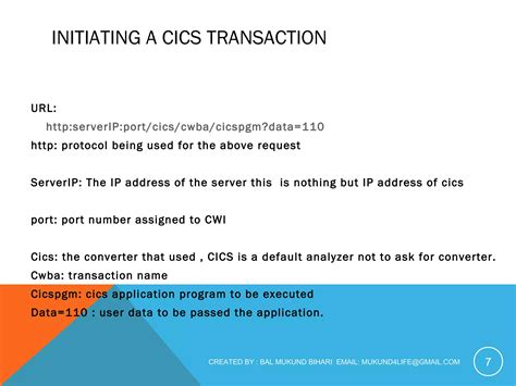 Cics Web Interface New PPT