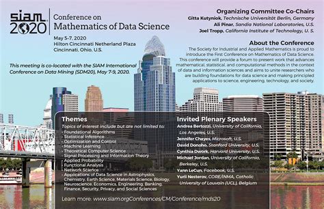 Society For Industrial And Applied Mathematics Siam On Linkedin Siam Conference On