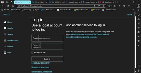 A11ynetcoreaspnetcoreloginusability Placeholder Text For Email And Password Field Is Not