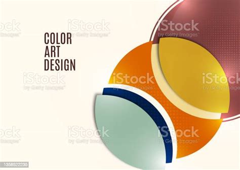 다채로운 종이 컷 모양과 추상적 인 배경 기업 디자인 포스터 배너 명함 엽서용 템플릿입니다 벡터 가리기에 대한 스톡 벡터 아트 및 기타 이미지 Istock