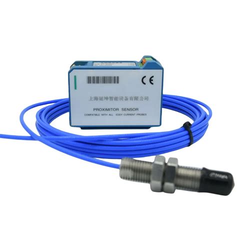 Eddy Current Displacement Sensor Proximity Transmitter 4 20ma 0 5v 5v Displacement Sensor