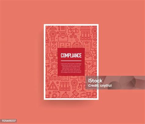 트렌디한 선형 스타일준수에 대 한 디자인 서식 파일의 요소 벡터 세트 선형 아이콘으로 원활한 패턴 관련 규정 준수벡터 개발에