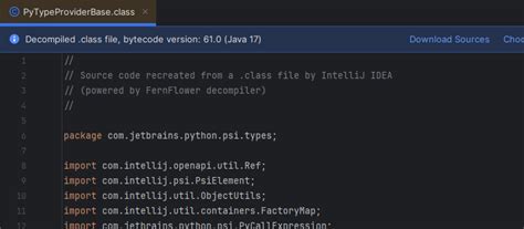 download sources failed can t see source code of python plugin ides support intellij