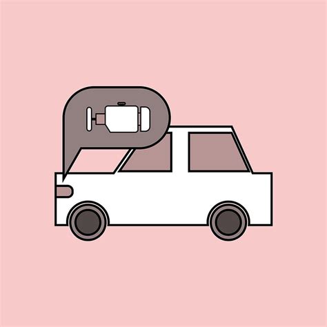 플랫 아이콘 디자인 컬렉션 자동차와 엔진 벡터 Ai Eps Uidownload