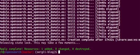 Terraform Opensearch Module Domain Endpoint And Dashboard