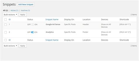 Header Footer Code Manager Easily Add Code Snippets To Your Wordpress