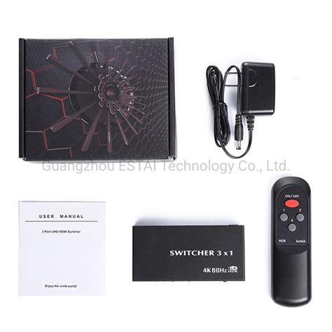 Professional 3 Port Audio Spdif Switch With Ip Spdif 3x1 Switcher With