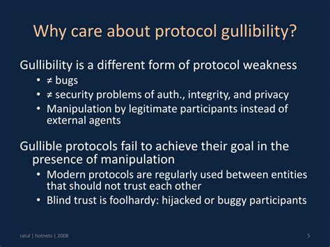 ppt can you fool me towards automatically checking protocol gullibility powerpoint