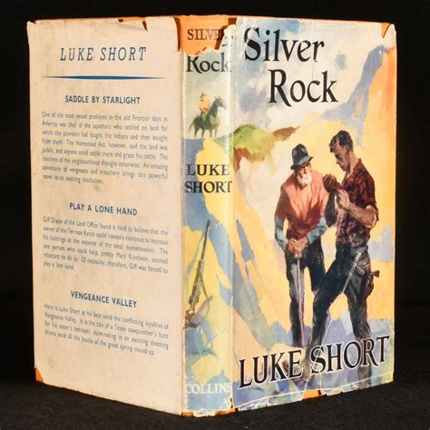 Silver Rock By Luke Short Very Good Cloth 1954 First Edition