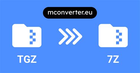 Tgz To 7zip Converter • Online And Free • Mconverter