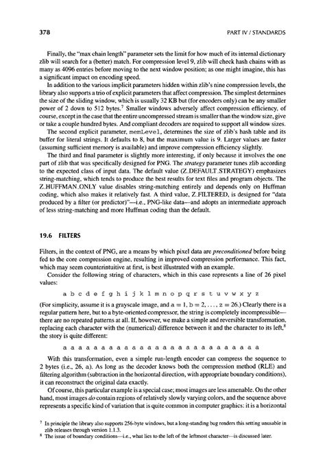part iv standards lossless compression handbook [book]