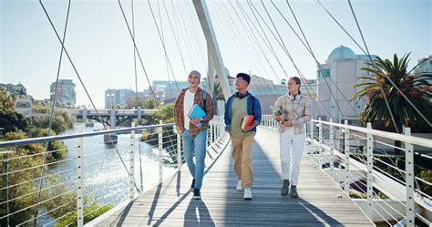 걷고 배우고 사람들과 친구를 사귀고 미래 교육 지식을 위한 책 장학금 학교 및 공부를 위해 대학 캠퍼스에서 학생들과 함께 대학 아카데미 및 청소년 개발 20 24세에 대한